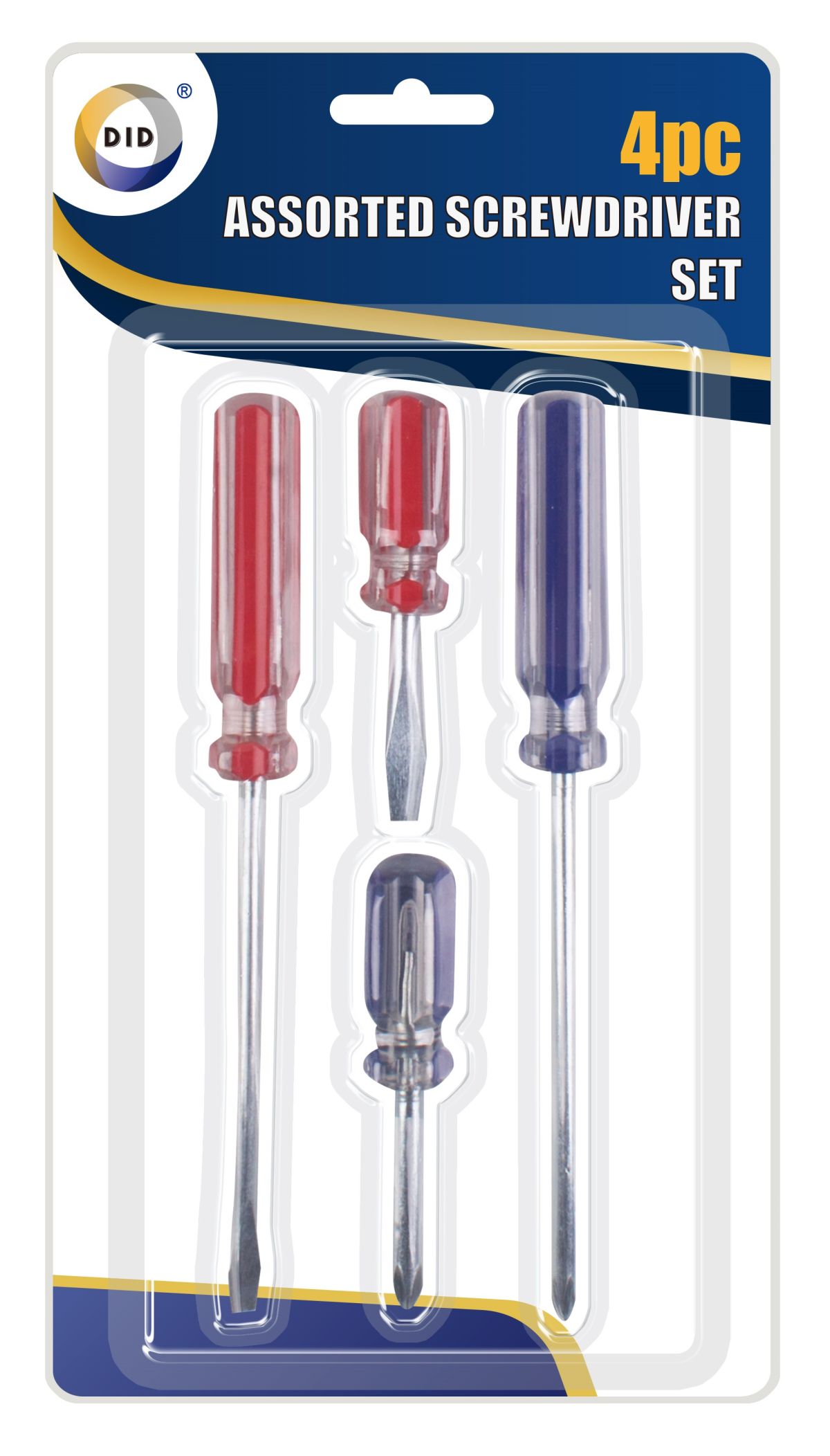 4pc assorted screwdriver set – DID Distribution