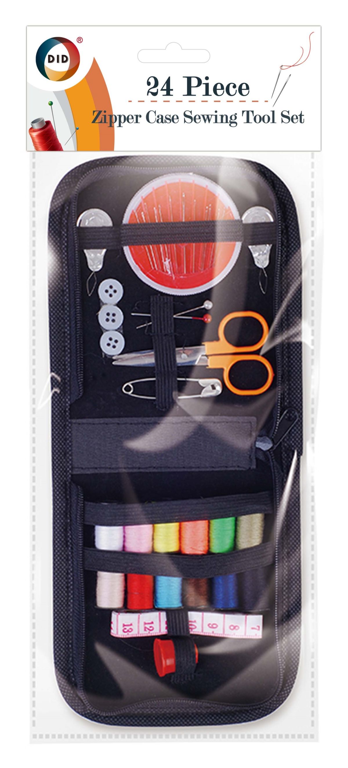 24pc zipper case sewing tool set – DID Distribution